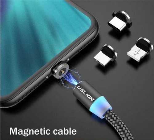 Магнитный кабель micro USB