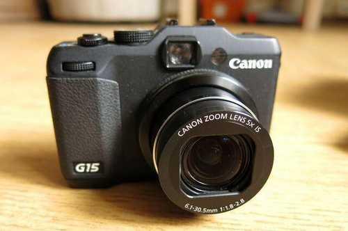 Canon g15 фотоаппарат