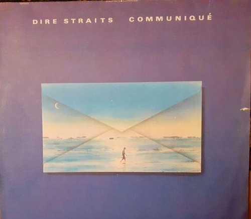 Виниловый диск"Dire Straits"."Communique"