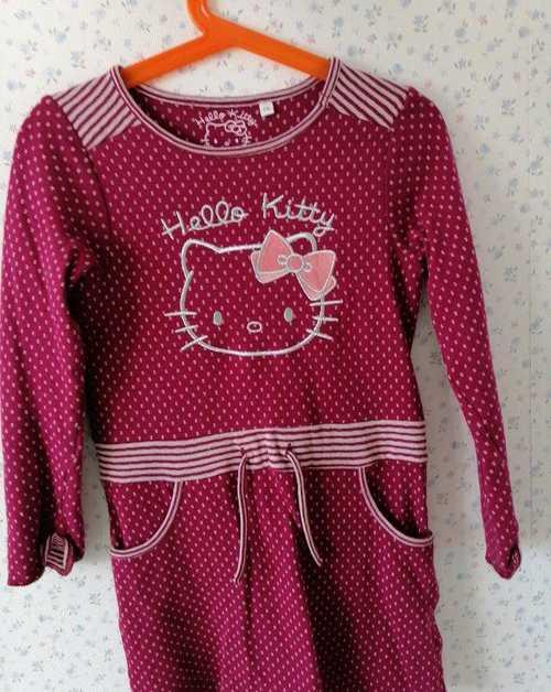 Платье hello kitty 116 см