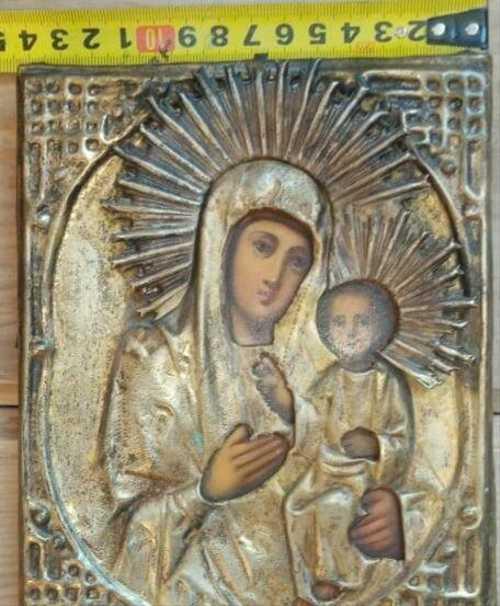 Старинная икона Богородица