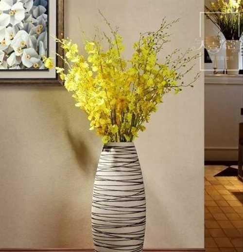 Китайская керамическая напольная ваза