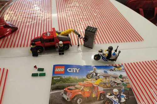 Lego City 60137 Побег на буксировщике