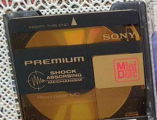 Sony Mini Disc 80 min Premium Gold