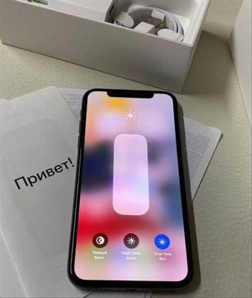 Телефон iPhone Х в отличном состоянии