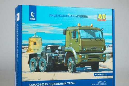 Сборная модель камаз-65225 седельный тягач