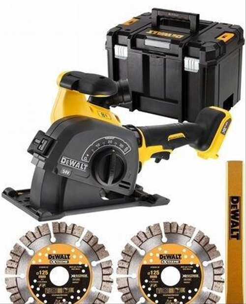 Аккумулятор штроборез dewalt flexvolt DCG200NT 54В