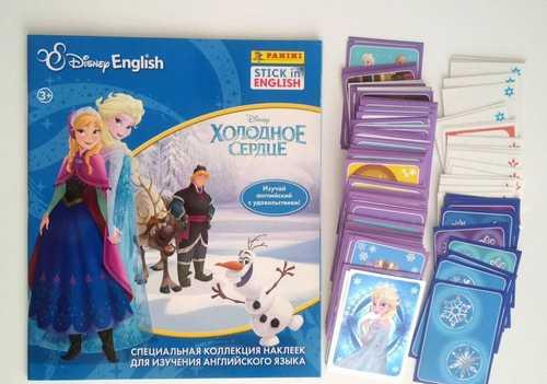 Panini Холодное Сердце. Stick in English Наклейки