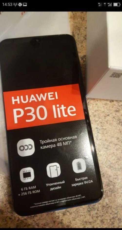 Huawei p30lite(6/256) гарантия