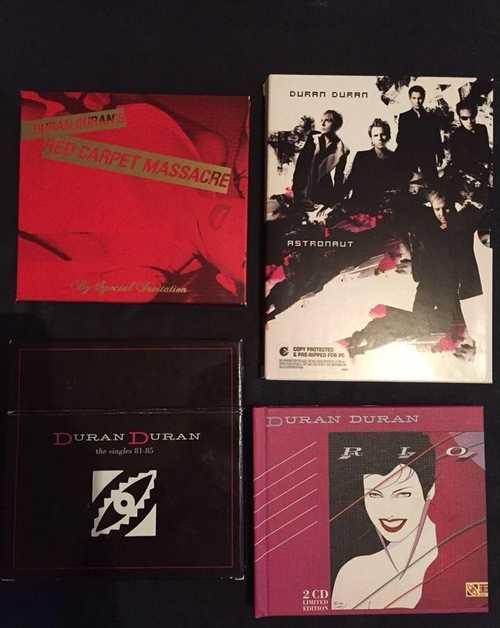 CD,DVD Duran Duran,Kraftwerk,Blondie и другие