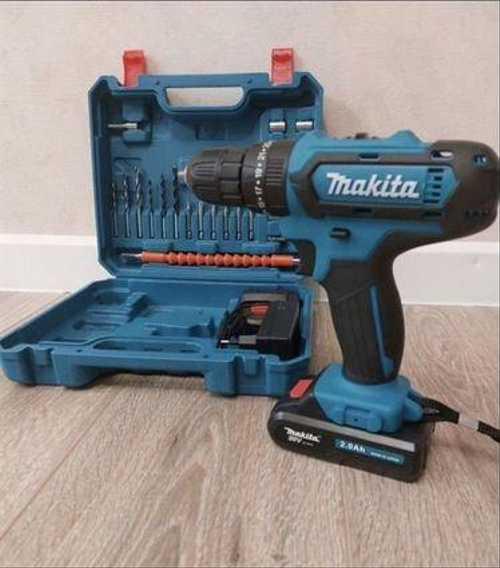 Аккумуляторный шуруповерт makita26v