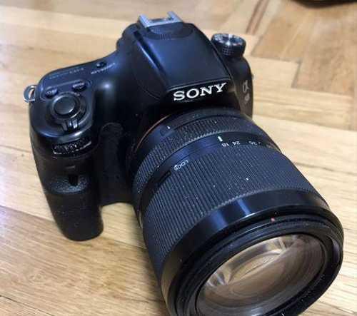 Зеркальный фотоаппарат sony alpha slt a58