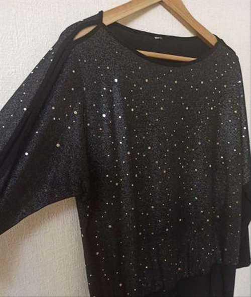Кофта блузка нарядная 48-50 XL