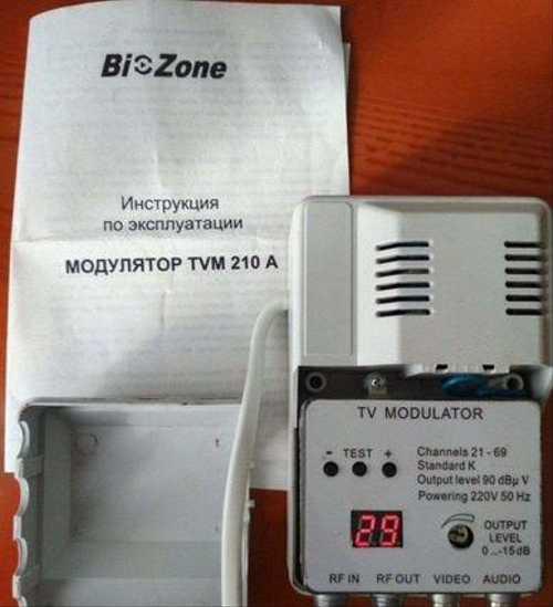 Bi Zone tv модулятор