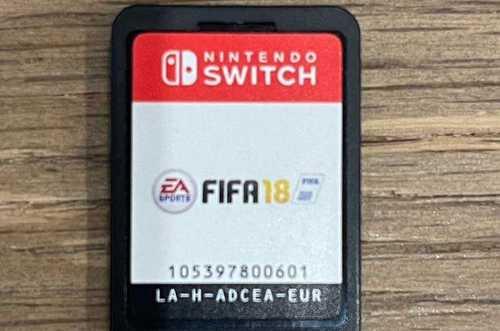 Игра для nintendo switch - Fifa18