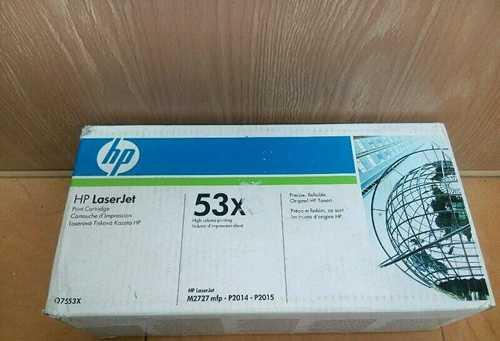 HP 7553X оригинальный картридж