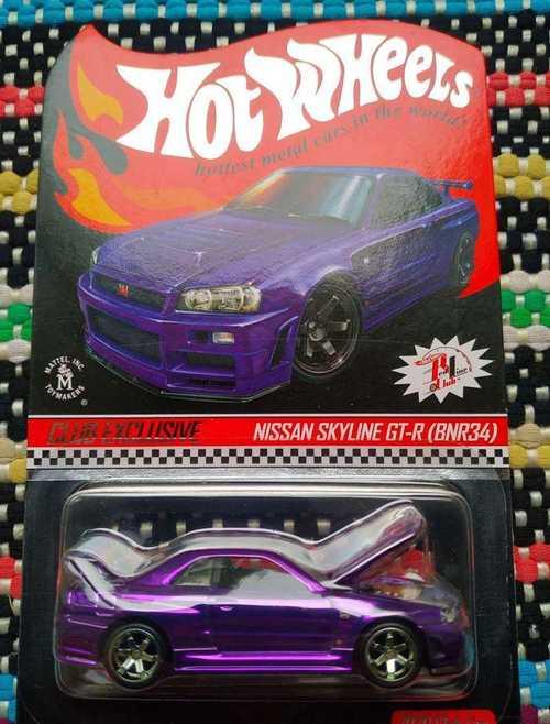 Hot Wheels RLC Nissan Skyline GT-R R34