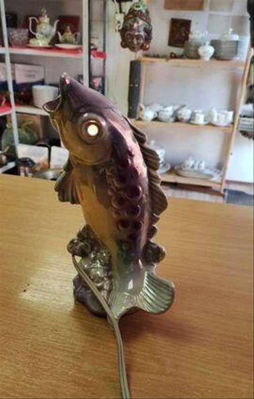 Ночник статуэтка. Рыба. Рабочий