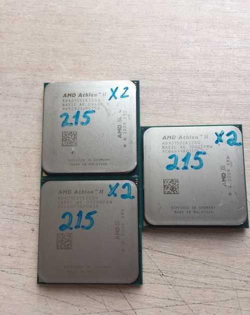 AMD Athlon II x2 215.