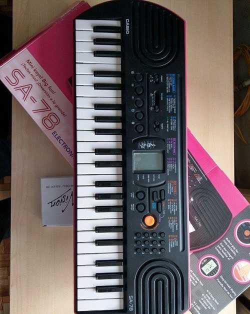 Синтезатор Casio SA-78