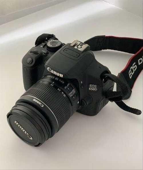 Фотоаппарат canon 650d + sigma 17-50mm
