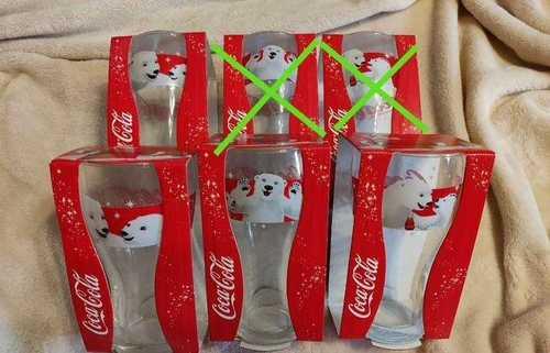 Новый стакан Coca-Cola с мишкой