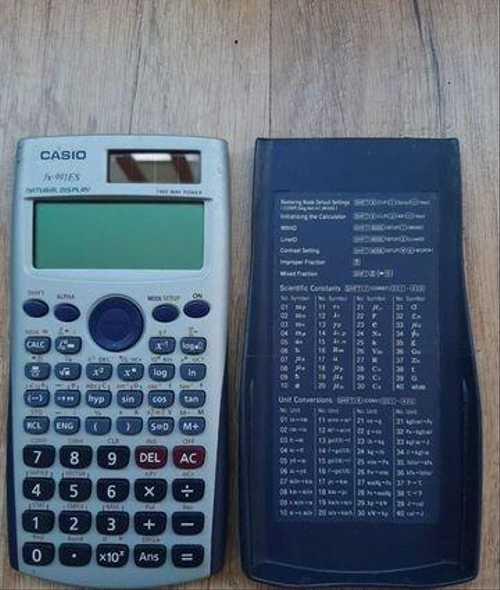 Инженерный калькулятор Casio
