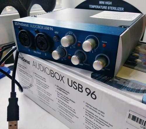 Внешняя звуковая карта PreSonus audiobox USB 96