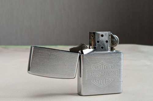 Оригинал зажигалка Zippo с лого Harley Davidson