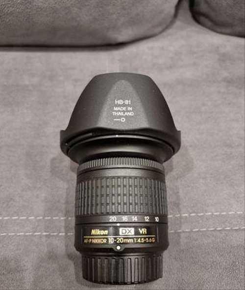 Объектив Nikon 10-20mm f/4.5-5.6G VR AF-P DX Nikko