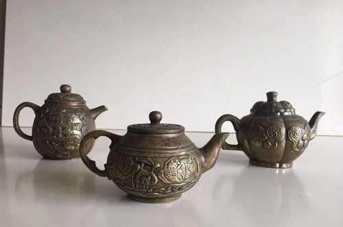 Чайнички бронза и Все для чая и чайной церемонии