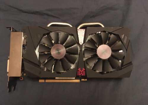 Видеокарта Asus R7 370 Strix 2Gb OC неисправна