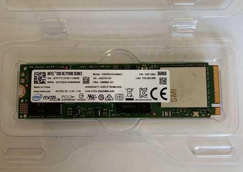 Жесткий диск Intel SSD DC P3100 360Gb