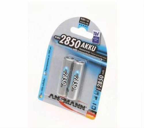 Аккумулятор AA 2850 mAh Ansmann 5035202-RU, 2 шт