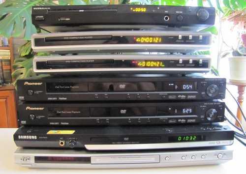 DVD плеер Supra, Pioneer, Thomson, SAMSUNG, JVC