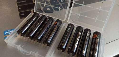 Аккумуляторные батарейки Eneloop pro