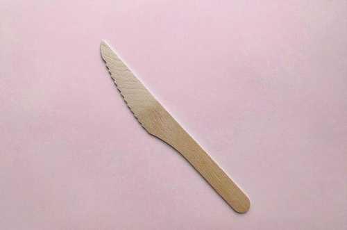 Одноразовые деревянные ножи, 100 предм