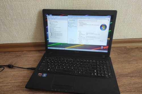 Ноутбук Asus X54H/ 15.6 дюйма/i5-2430/4GB/500GB