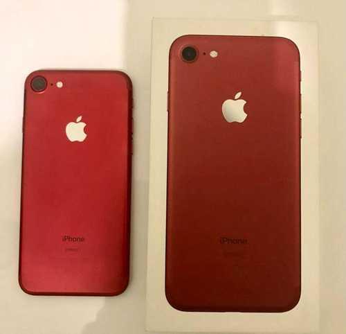 iPhone 7 red 128gb
