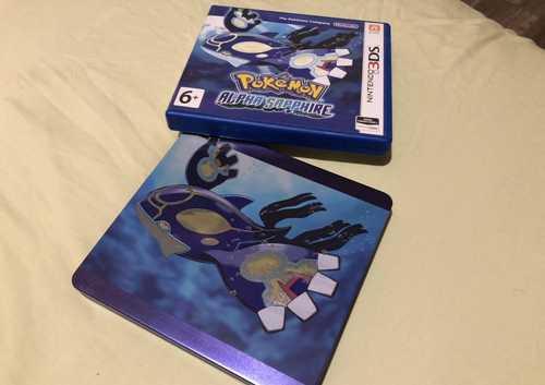 Pokemon Alpha Sapphire стилбук 3DS