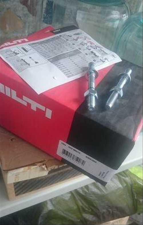 Hsv hilti. Анкер-шпилька HSV m16x140. Анкер шпилька HSV.