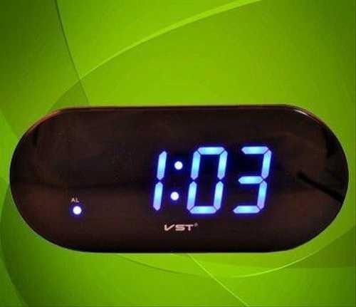 Электронные светодиодные часы-будильник VST-717