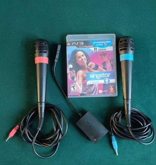 Игра PS3 SingStar с микрофономи