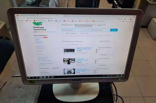 Монитор philips 19" широкий