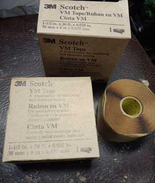 Битумный скотч 3M Scotch VM Tape 38mm 6m*0.63mm