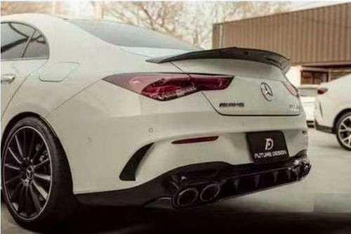 Диффузор для Mercedes CLA 45 W117(черный)