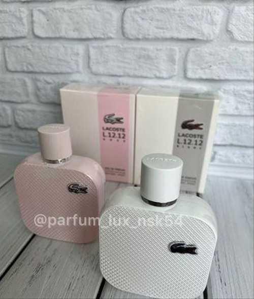Lacoste L12.12 blanc, rose 100 ml