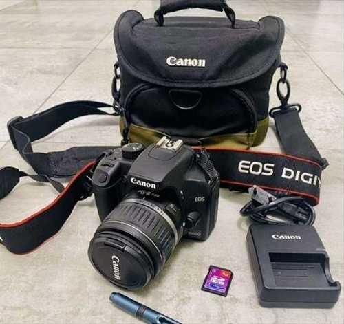 Зеркальный фотоаппарат canon EOS D1000