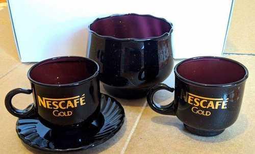 Кофейный сервиз Nescafe, 6 персон, 13 предметов