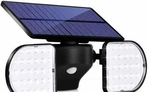 Фонарь 1440/1413 solar LED сенсор, 18650